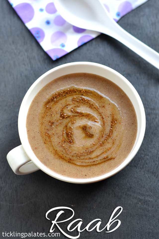 Raab Recipe - Gujarathi Raab Recipe | Tickling Palates