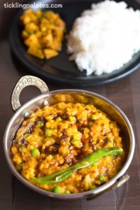 Bhaja Muger Dal Recipe - Bengali Style Moong Dal - Tickling Palates