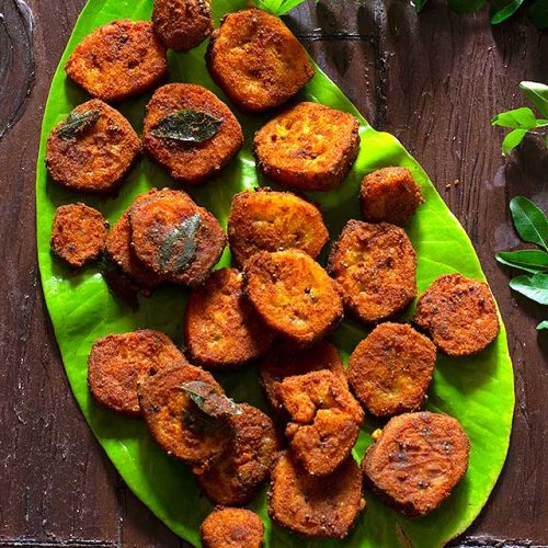 Vazhakkai Roast Recipe + Video | Tickling Palates